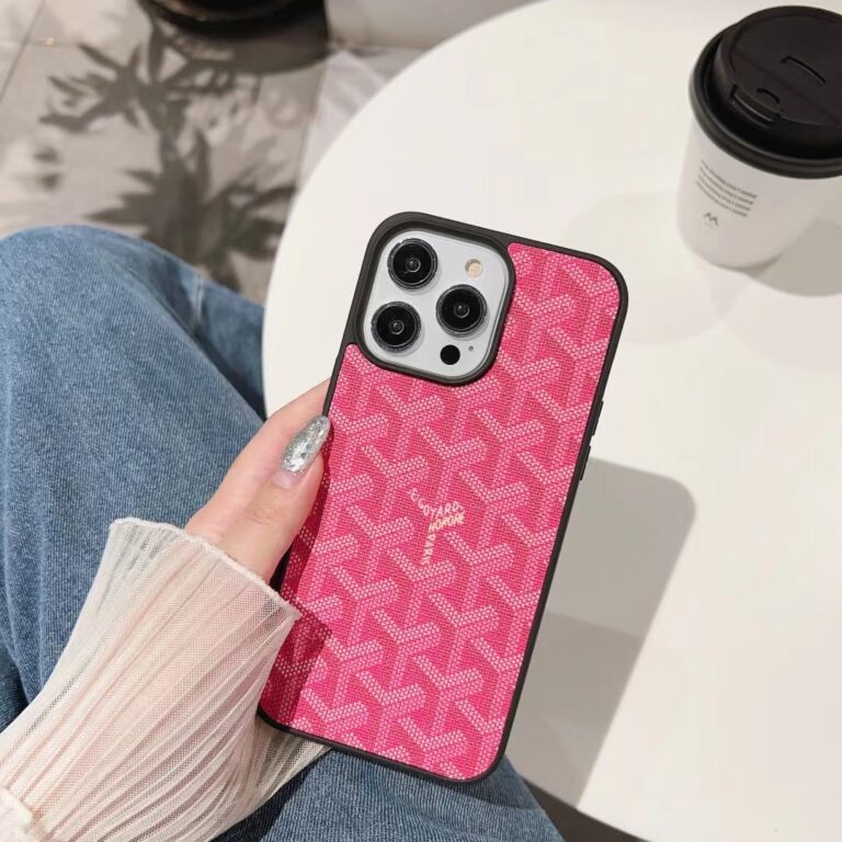 Goyard Case iPhone 15 14 Pro Max
