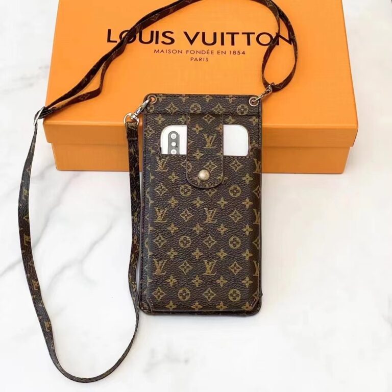 Louis Vuitton iPhone 14 15 16 Pro Max Pouch Bags Case
